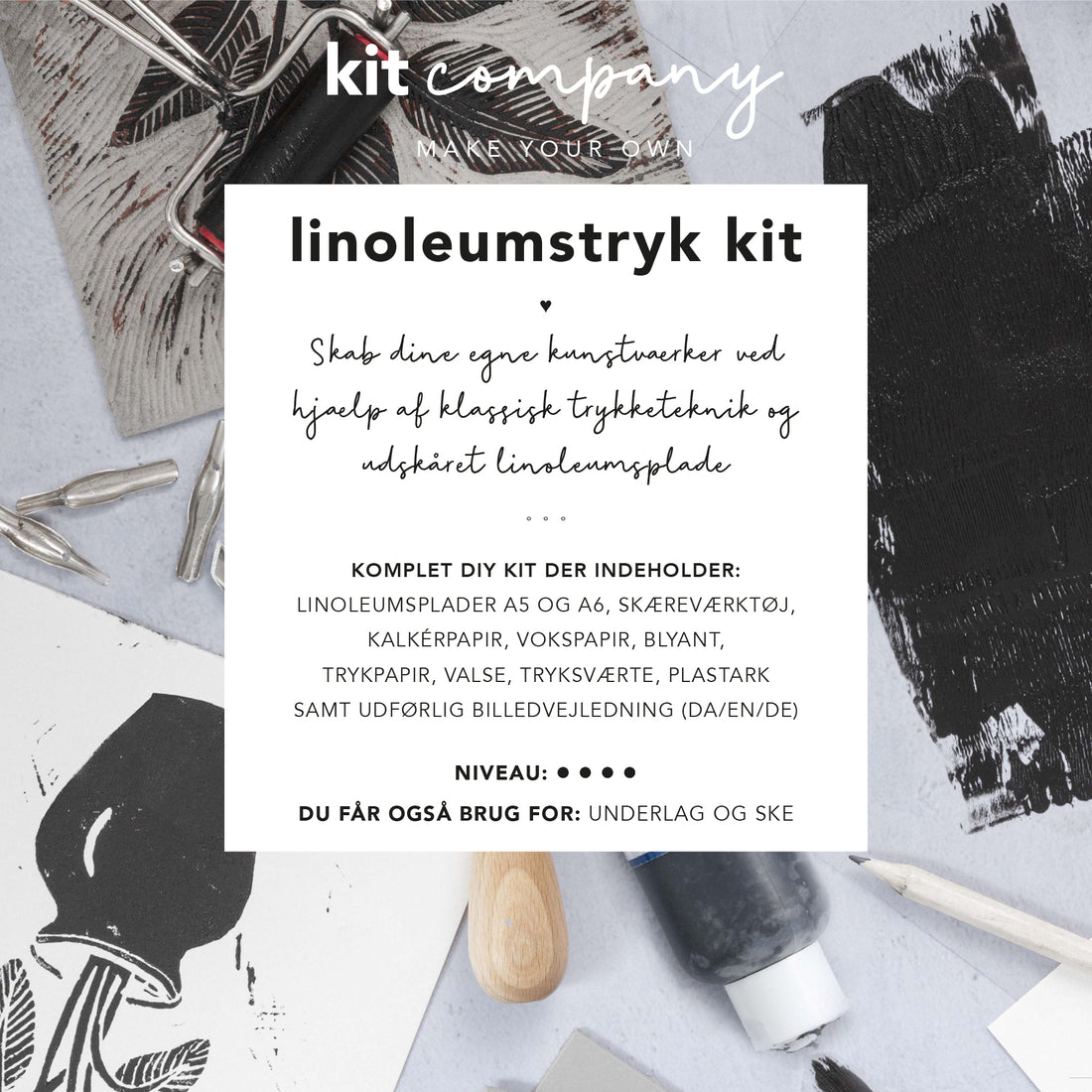LINOLEUMSTRYK KIT - Kit Company